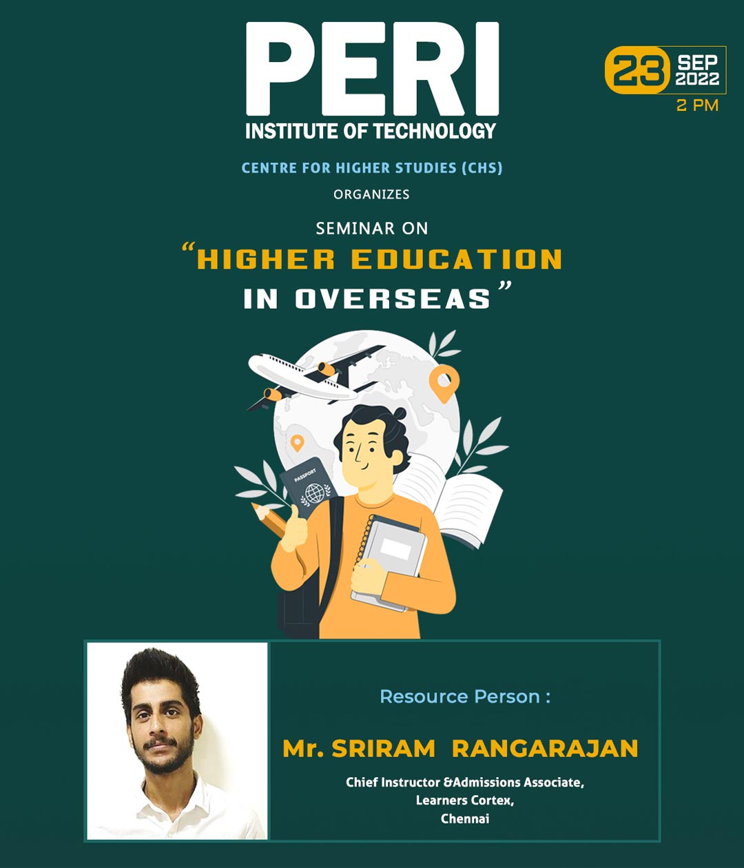 PERI Education | PERI Institute of Technology | PERI College of Arts and Science | PERI College ...
