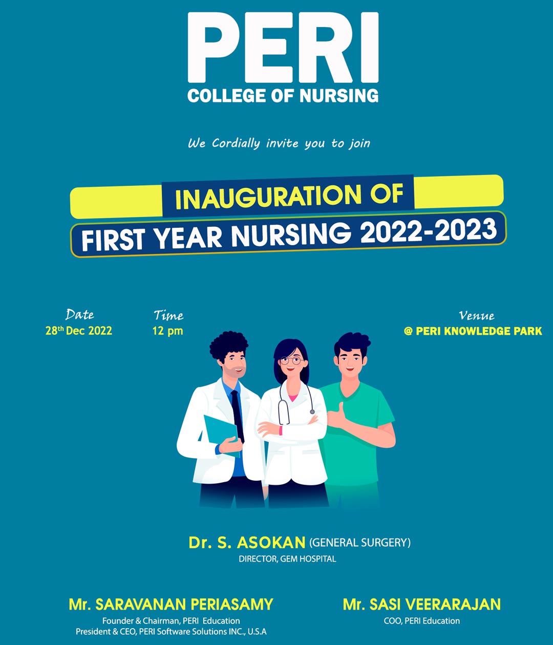 PERI Education | PERI Institute of Technology | PERI College of Arts ...