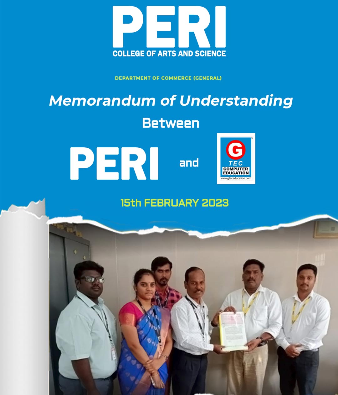 PERI Education | PERI Institute of Technology | PERI College of Arts ...