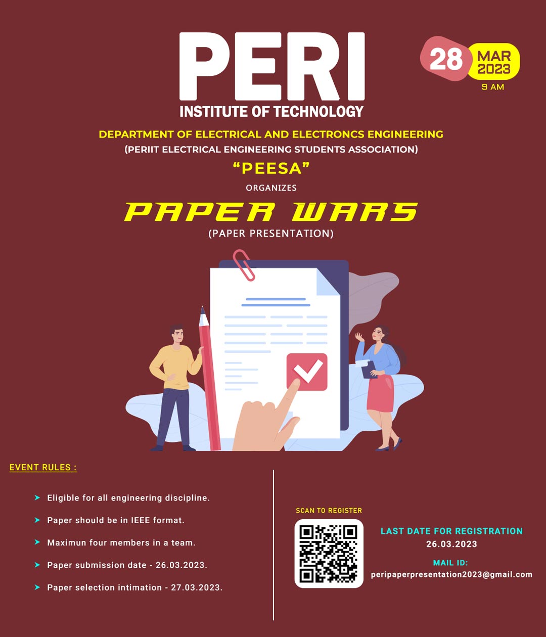 PERI Education | PERI Institute of Technology | PERI College of Arts ...