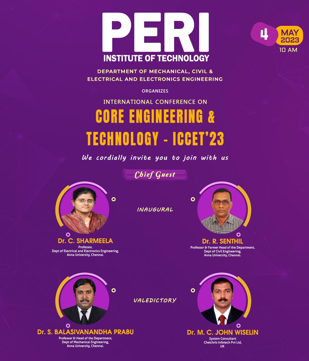 PERI Education | PERI Institute of Technology | PERI College of Arts and Science | PERI College ...