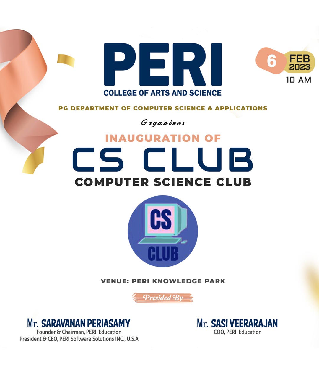 PERI Education | PERI Institute of Technology | PERI College of Arts ...